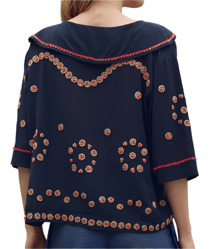 The Beaded Vintage Sailor Top – Penny Lane