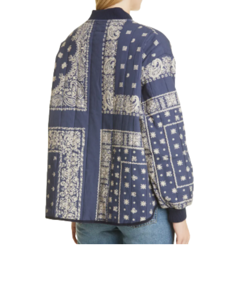 Quilted Bomber Jacket – Penny Lane