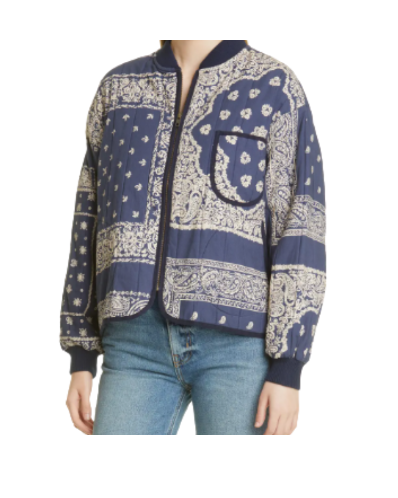 Quilted Bomber Jacket – Penny Lane